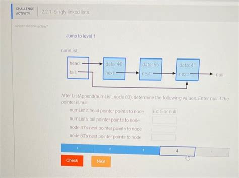 Jump To Level 1 After Listappendnumlist Node 83