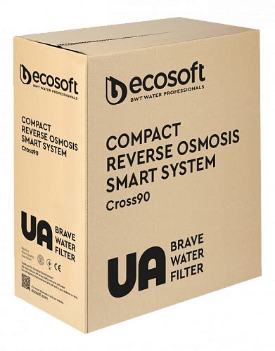 Компактний розумний фільтр зворотного осмосу Cross90 Mo3600peco купити за вигідною ціною в