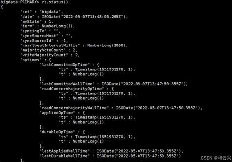 Mongodb副本集 Csdn博客