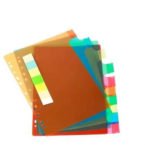 1 10 Plastic File Separator Sps At Best Price In Ambattur By Shree Marketing Agency Id