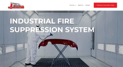 Industrial Fire Suppression System Holmes Fire And Safety Solutions