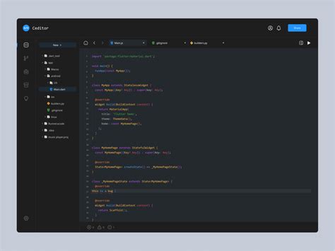 Ceditor Code Editor App By Amirhosein Panahi For Oniex On Dribbble