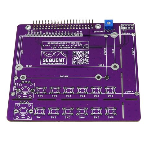 Six In One Lcd Adapter Kit For Raspberry Pi The Pi Hut