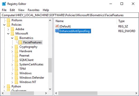 How To Enable Or Disable Enhanced Anti Spoofing For Windows Hello Face