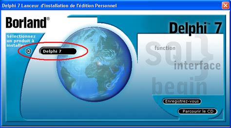 تحميل وتنصيب Delphi 7 لويندوز Cours Et Tutoriels Pour Apprendre La