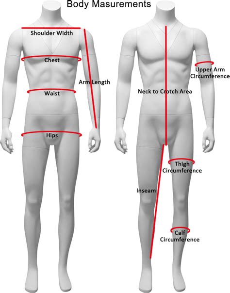 Measurement Guide EZCosplay Com