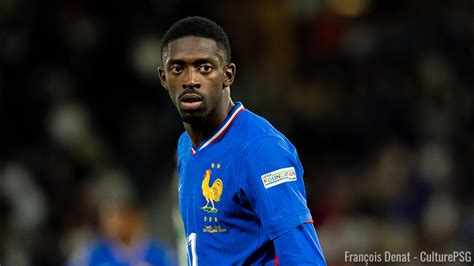 Infirmerie La Fff Confirme La Blessure Et Le Forfait De Dembélé Culturepsg
