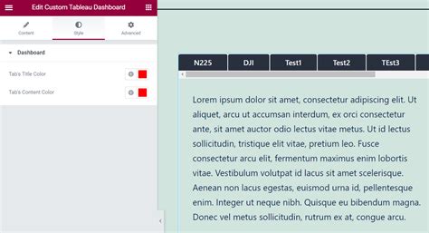 Javascript El Control De Color Del Widget Personalizado De Elementor