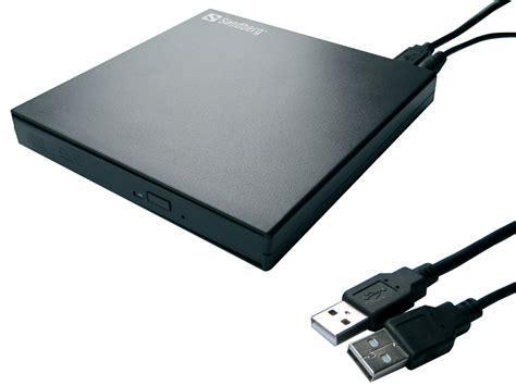 Sandberg Usb Dvd Mini Reader Black 133 53 Sandberg As
