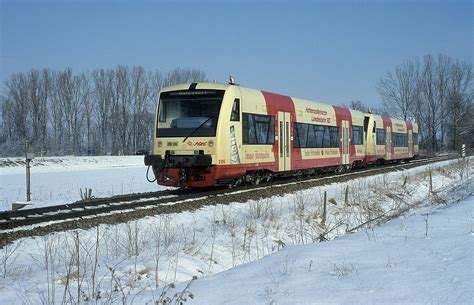 VT 205 + VT 204 bei Mengen 12.02.99 | Bahnbilder von W. + H. Brutzer ...