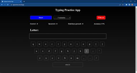 Github Souravpl8092typing Practice App This Is A Typing Test Application Built Using React