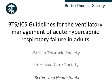 Better Lung Bts Ics Guideline Slidesppt