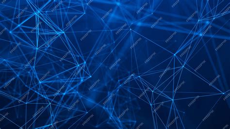 Premium Photo Network Connection Structure Abstract Technology Background Futuristic