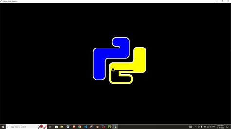 Python Logo Design Python Module Turtle Module Youtube