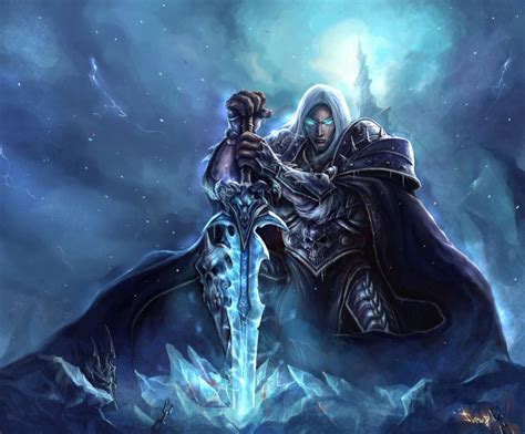 World Of Warcraft Lich King Arthas Menethil Arthas The Death Knight 1754778 Hd Wallpaper