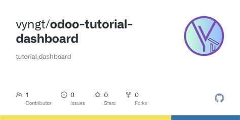 Github Vyngtodoo Tutorial Dashboard Tutorialdashboard