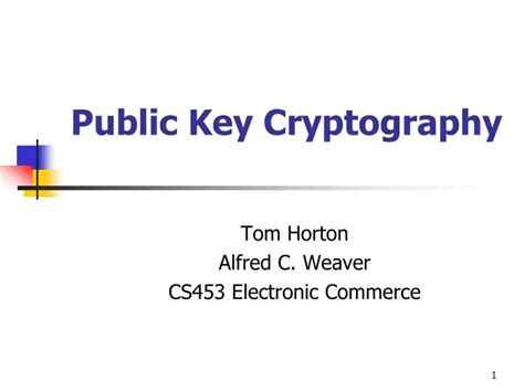 PPT Public Key Cryptography PowerPoint Presentation Free Download ID 269575