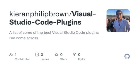 GitHub Kieranphilipbrown Visual Studio Code Plugins A List Of Some Of The Best Visual Studio