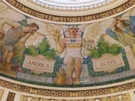 عالم معلومة هتغيّر نظرتك للتاريخ جوا قبة مكتبة الكونغرس الأمريكي