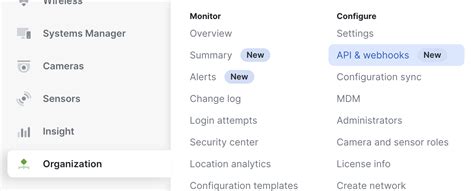Generate Meraki Api Key