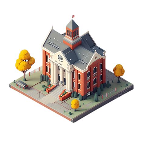 빨간색 입체 건물 건물 건축물 빌딩 Png 일러스트 및 이미지 에 대한 무료 다운로드 Pngtree