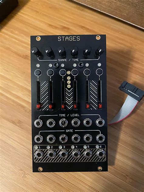 Mutable Instruments Stages Clone 2020s Black Oscillosaurus Reverb