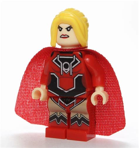 Herobloks Red Daughter Of Krypton New 52 World Minifigures Wm330