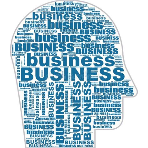 Blue Text Business Shapes Illustration Background Page Header Stock