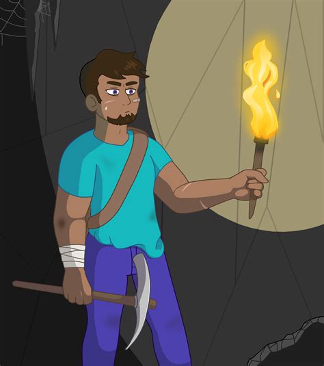 Steve Goes Mining R Minecraftart