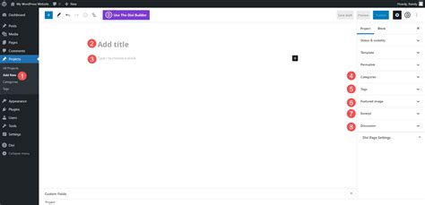 How To Set Up Wordpress Projects For Divis Filterable Portfolio Module
