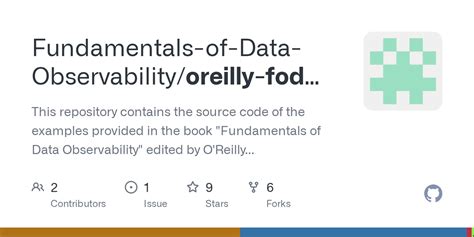 Github Fundamentals Of Data Observabilityoreilly Fodo Source Code