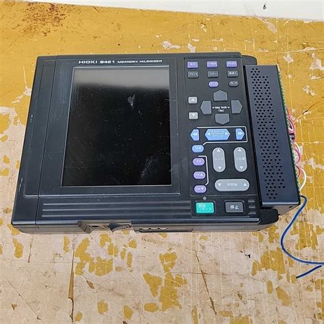 Yahoo オークション Hioki 8421 Memory Hilogger 記録計