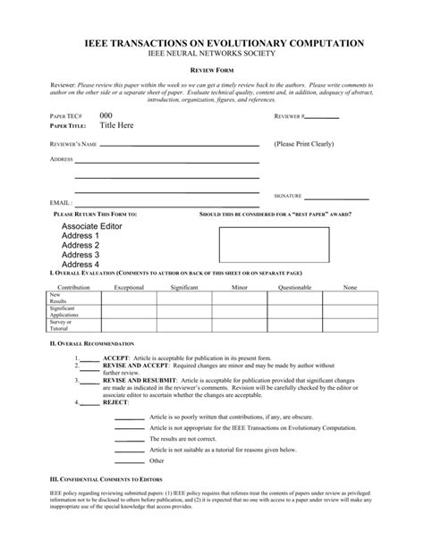 Ieee Transactions On Evolutionary Computation