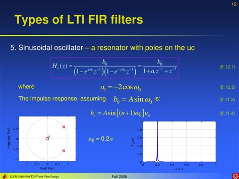 PPT Lecture LTI Filter Types PowerPoint Presentation Free Download ID