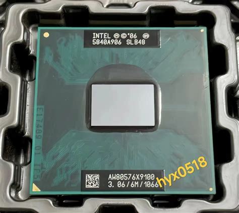Intel Core 2 Extreme X9100 3 06 Ghz Slb48 Dual Core 1066mhz Laptop Cpu
