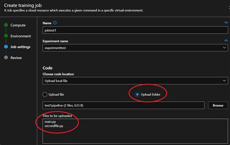 Python Save The Output Of Azure Machine Learning Jobs To A Specific Location Using The Azure