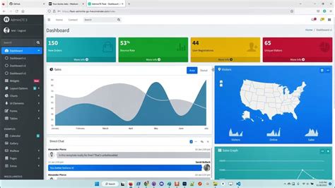 Flask Cicd And Go Live Adminlte Design Appseed Youtube
