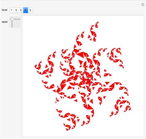 Recursive Exercises Iii Fire Patterns Wolfram Demonstrations Project