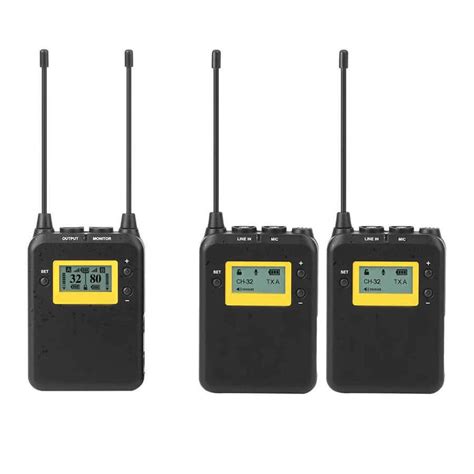 Lensgo LWM C UHF CH Wireless Receiver Transmitters Broadcast Quality General Pro