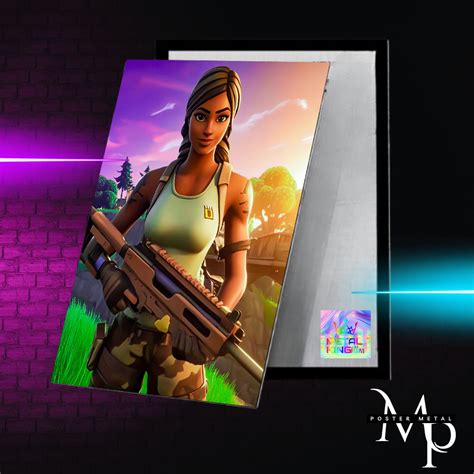 Fortnite Poster Poster Metal
