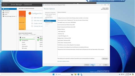 How To Configure Active Directory On A Windows 2025 Server Youtube