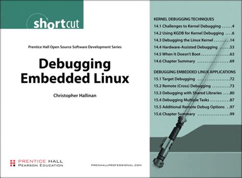 Debugging Embedded Linux Digital Short Cut Informit