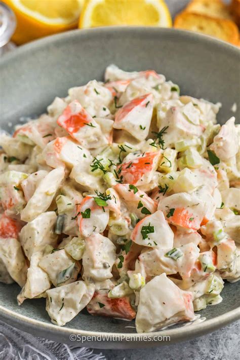 Crab Salad Spend With Pennies