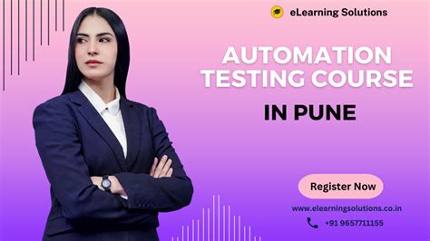 Automation Testing Course In Pune Elearning Solutions