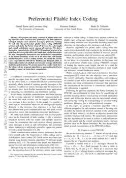 Preferential Pliable Index Coding Deepai
