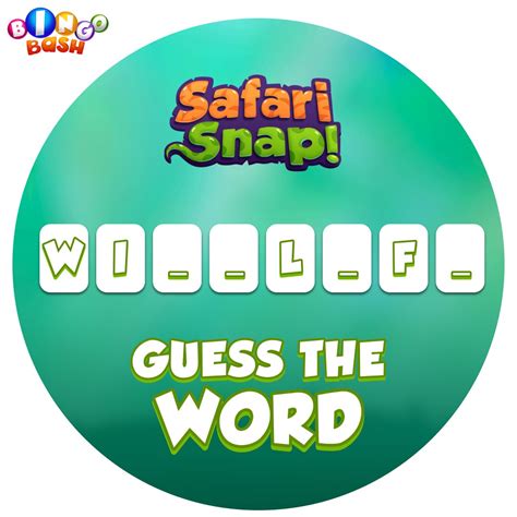 Bingo Bash Can You Fill In The Missing Letters Bashers