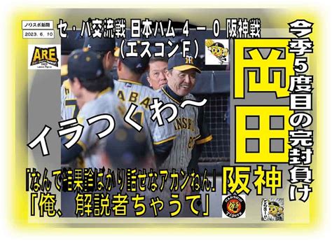 6月 9日 セ・パ交流戦 日本ハム 対 阪神戦 試合結果 Naoのnewsブログ