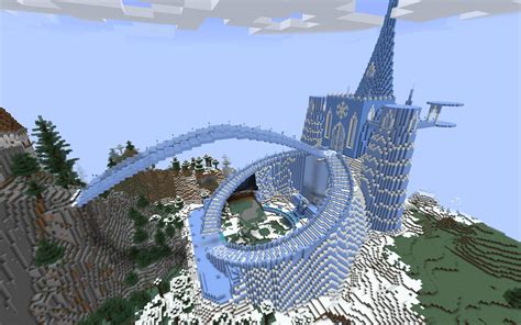 Snowflake Castle Wip R Minecraft