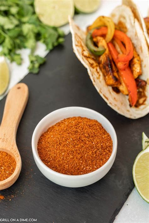 Homemade Fajita Seasoning Recipe