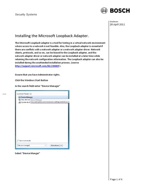 Bis Sql Server Connection Fails Setup Loopback Adapter Pdf Device Driver Computer Network